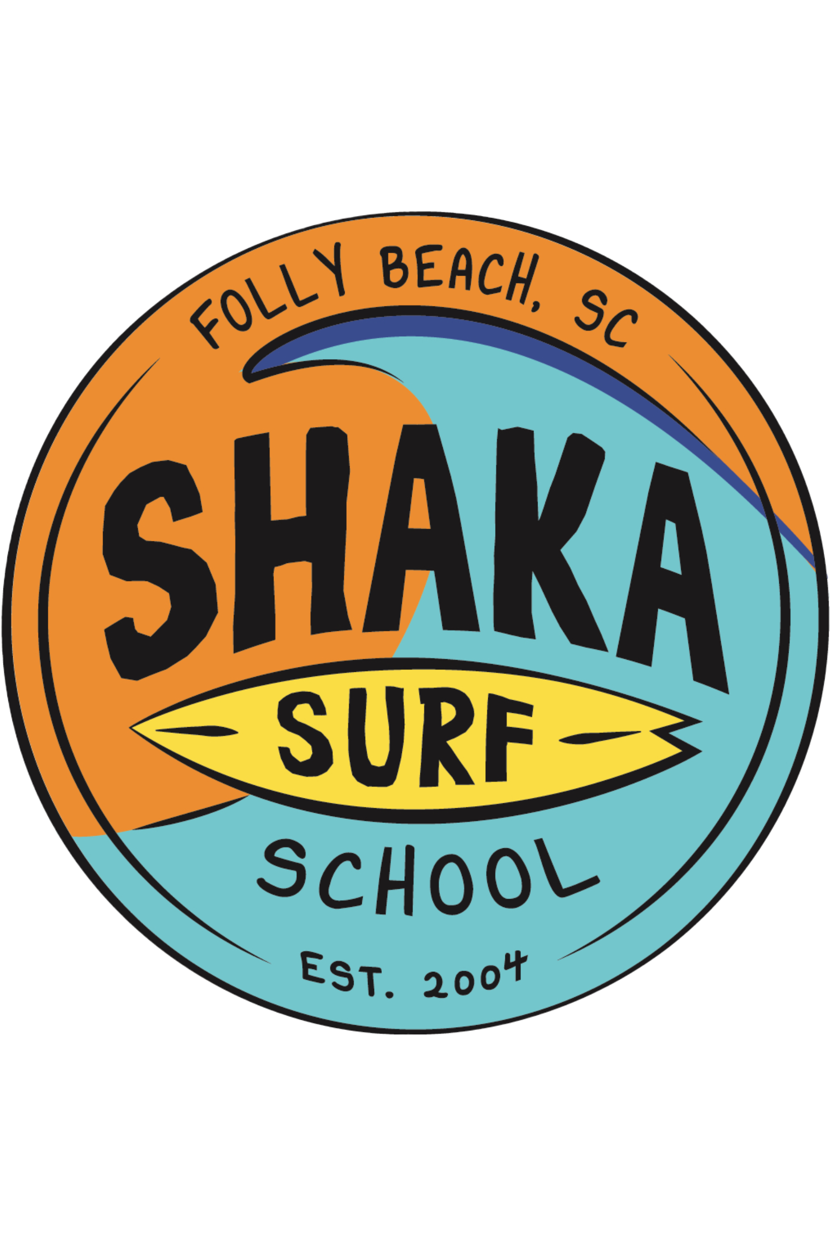 Shaka Surf School - Mark Strano Designs